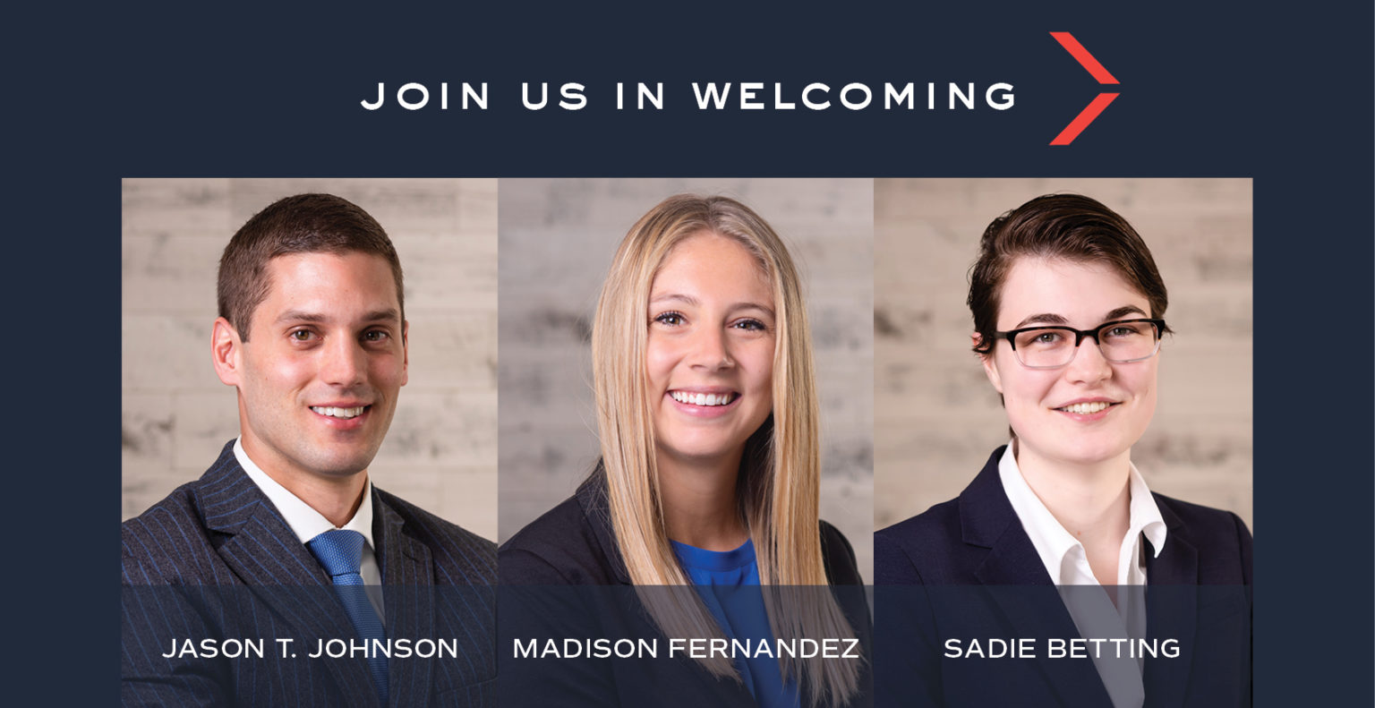 Welcome to Jason T. Johnson, Madison Fernandez, and Sadie Betting ...