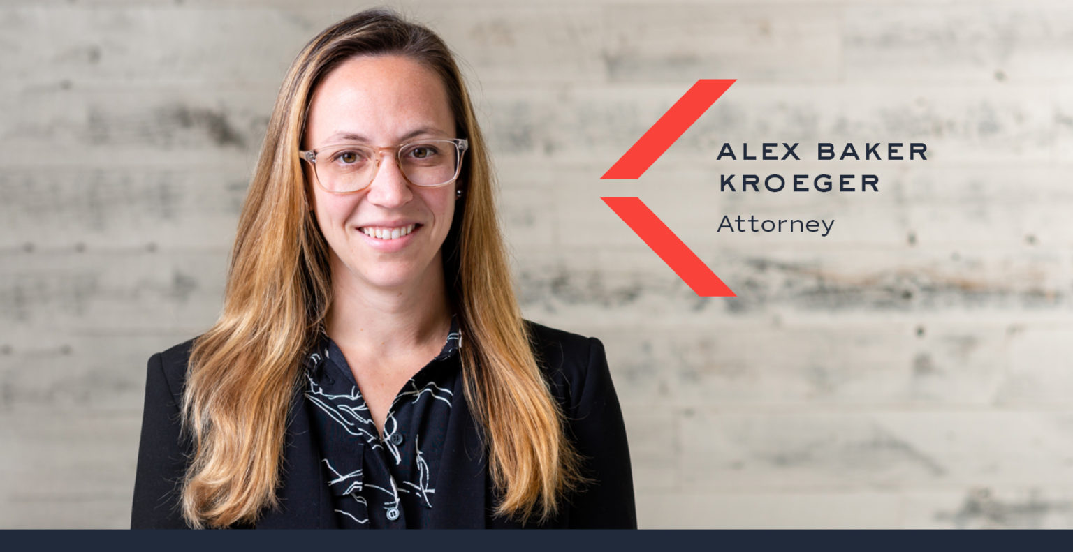 Alex Baker Kroeger Joins Larson • King – Larson • King, LLP